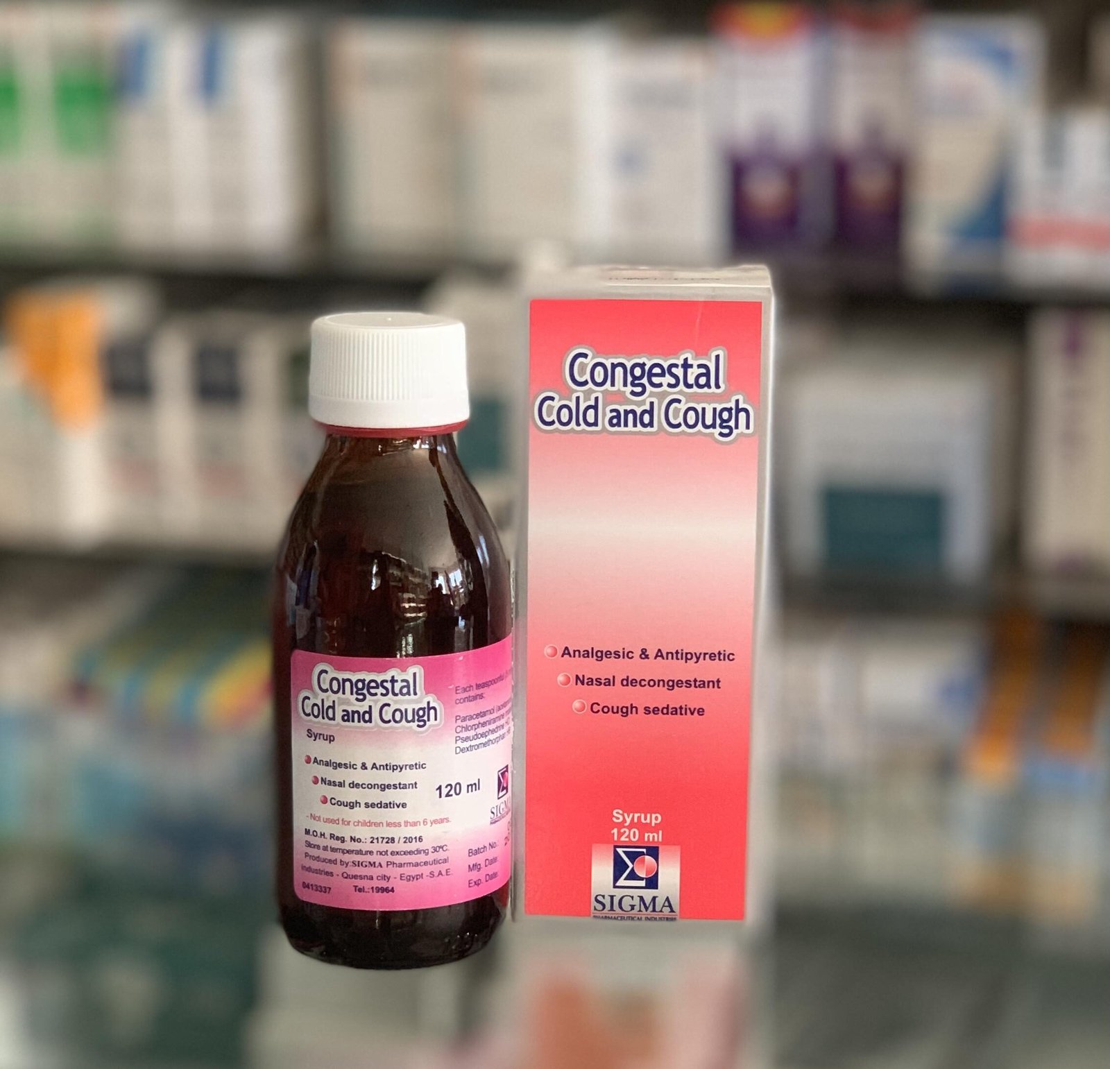 سعر كونجيستال و أسباب الاستعمال: العلاج المثالي لنزلات البرد والصداع ...